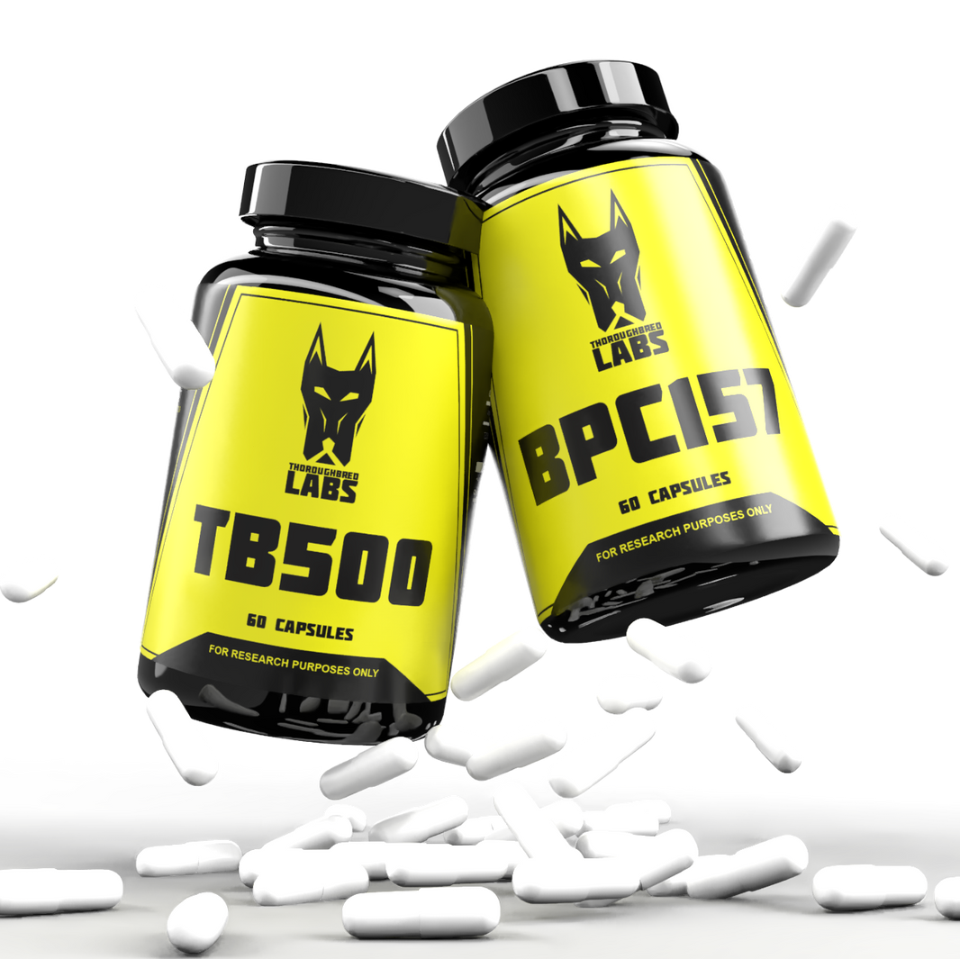 WOLVERINE STACK - BPC157 & TB500 CAPSULE Peptide Bundle – Thoroughbred Labs