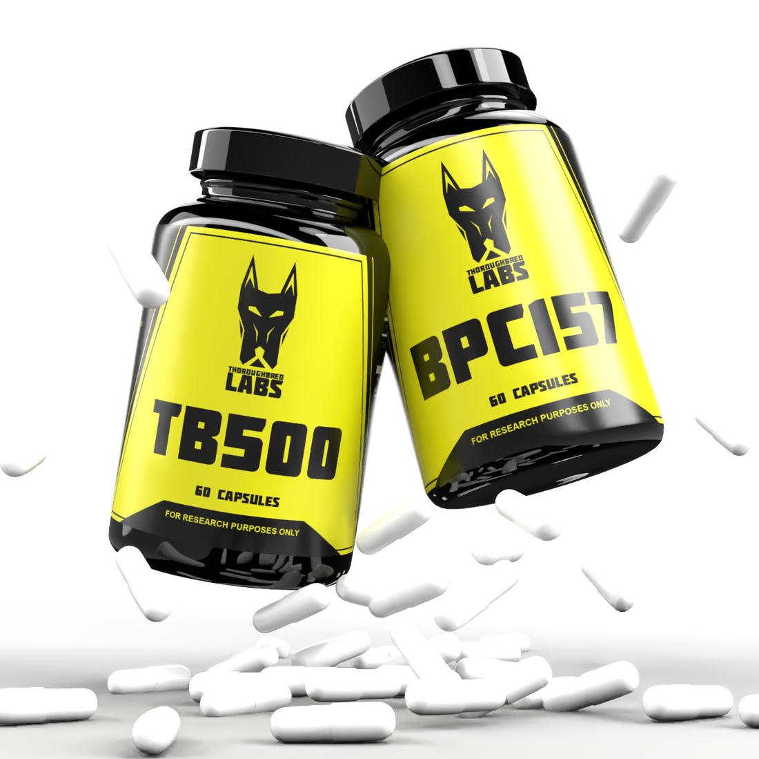WOLVERINE STACK - BPC157 & TB500 CAPSULE Peptide Bundle – Thoroughbred Labs